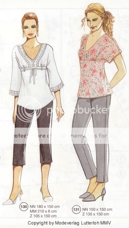 Lutterloh Lutterloh Top Supp. 259 #131 (2005) pattern review by tucci4me